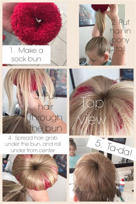 How To Make A Sock Bun Sock Bun Hair Styles Hair