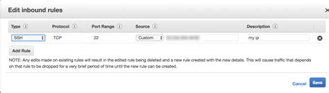 Postgresql Ec2 Security Rule For Connecting To Db From Pgadmin Stack Overflow