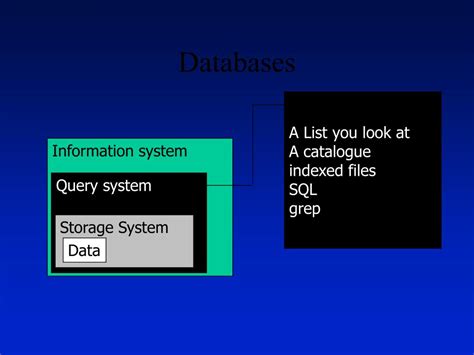 PPT Databases PowerPoint Presentation Free Download ID 3352562