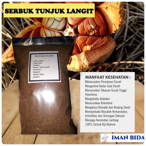 Serbuk Buah Tunjuk Langit 100g Lazada