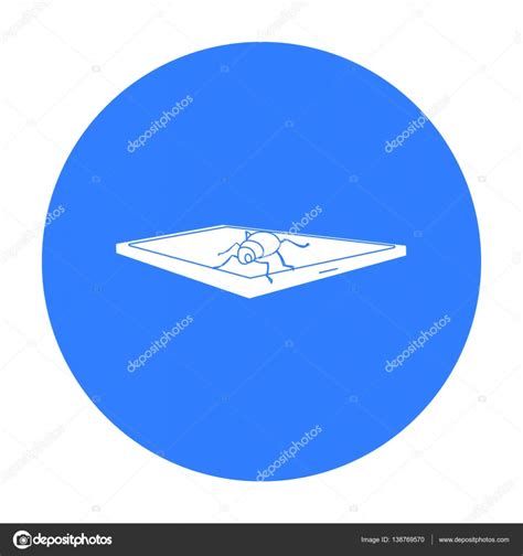 Computer Virus Icon In Outline Style Isolated On White Background Hackers And Hacking Symbol