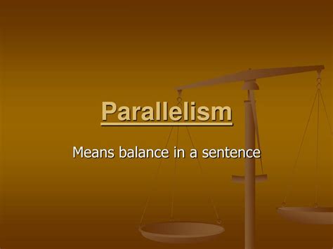 Ppt Parallelism Powerpoint Presentation Free Download Id3033322