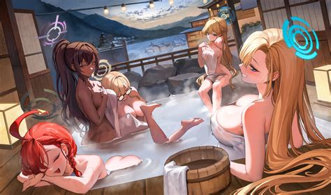 Same Sex Bathing Danbooru
