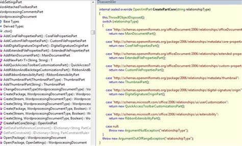 Error Opening Document Template With CustomUI In OpenXML SDK Issue Dotnet Open XML