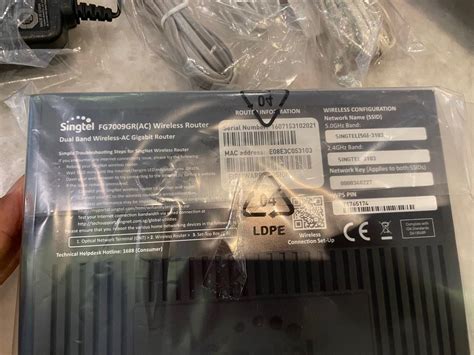 SingTel WiFi Gigabit Router AC Plus Computers Tech Parts Accessories Networking On Carousell