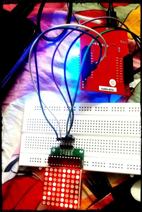 Rolling Display Using Led Matrix 3 Steps With Pictures Instructables