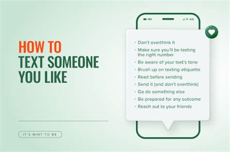 Ways To Tell Someone You Like Them Over Text Mint Mobile