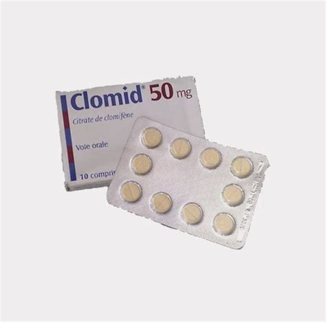 Clomid 50 Mg Tablets Clomifene Citrate For Clinical Packaging Type