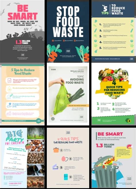 Make A Zero Food Waste Poster Online