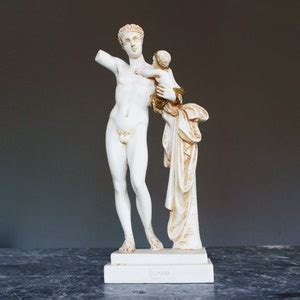 Hermes God Male Nude Statue Greek Bust Torso Sculpture Greek Mythology Art Erotic Sculpture