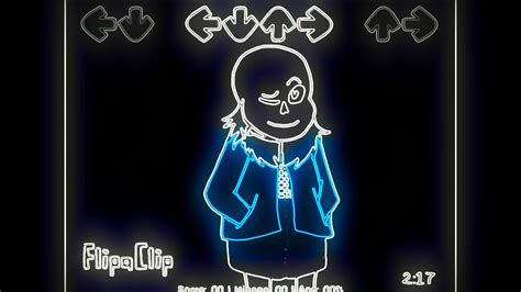 Fnf Neon Style Undertale Poopshtters Bbg Vs Flipaclip Sans Fc