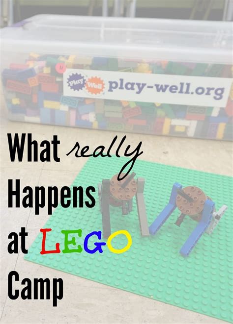 What Happens At LEGO Camp Shaping Up To Be A Mom