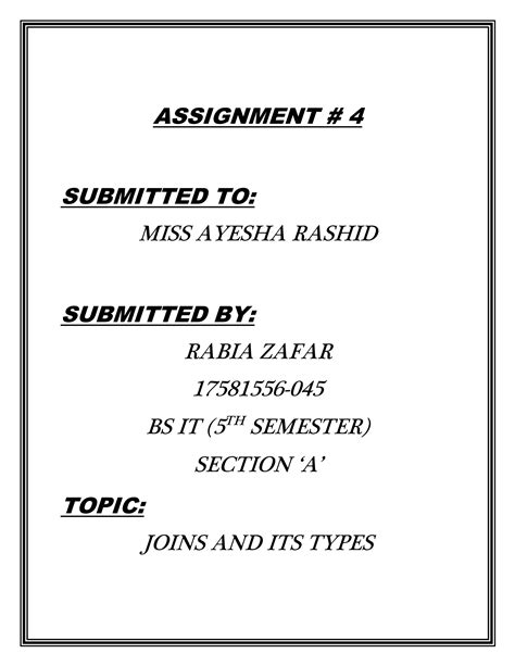 Joins In Dbms And Types DOCX