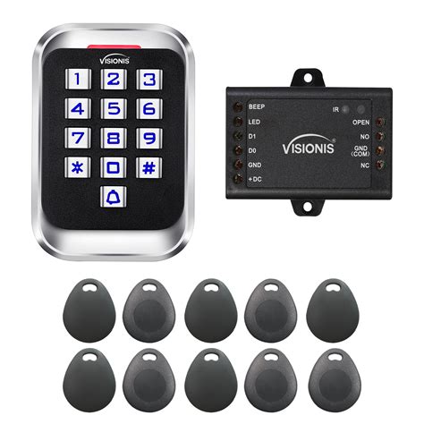 Standalone Access Control Keypad And Card Reader Vis 3004 Waterproof Ip68 Wiegand 26 Mini