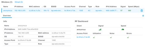 Radius Attribute From Cppm Is Not Observed On Iap Security