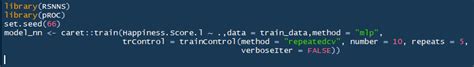 Data Partition Code Segment The Figure 3 Shows Neural Network Model