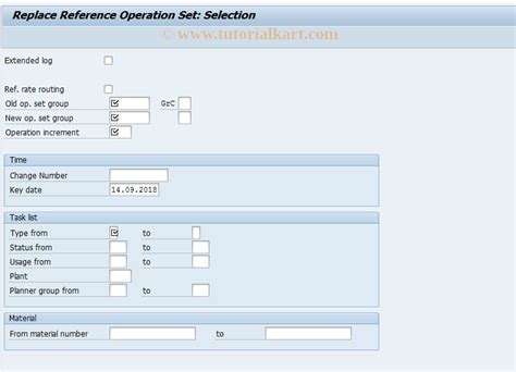 Ca95 Sap Tcode Replace Reference Operation Set In Task Lists