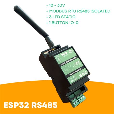 Mạch Esp32 Modbus Rtu Rs485 Isolated Zenortu0105 Zenopcb