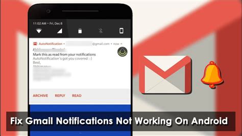 15 Ways Fix Gmail Notifications Not Working On Android