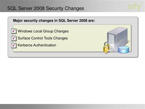 PPT Module Designing Security For SQL Server PowerPoint Presentation ID