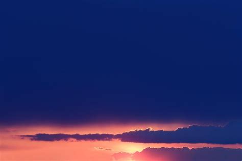 Sunset Blue Sky Pictures