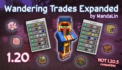 Wandering Trades Expanded 120 Minecraft Data Pack