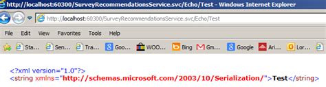 Net Webbinding Wcf Service Responds Over But Not