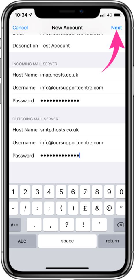How To Setup An Imap Account On Iphone And Ipad Support Centre