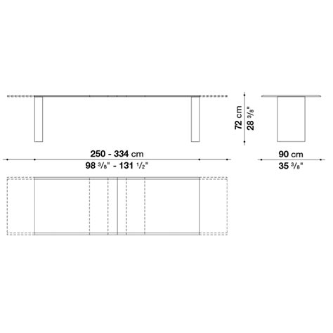 Assiale Bandb Italia Table Miliashop