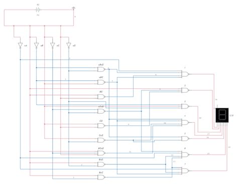Segment Display Multisim Live