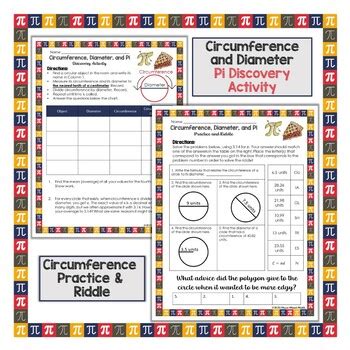 Perfect Pi Day Bundle Discovering Pi With Circumference And Diameter