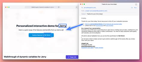 Dynamic Variables Trackable Links Voiceover Updates And More