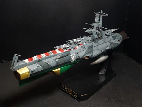 Space Battleship Roma Based On The D1 Class From The Space Battleship
