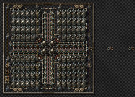 Slightly Variable Load 2x2 Nuclear Reactor R Factorio