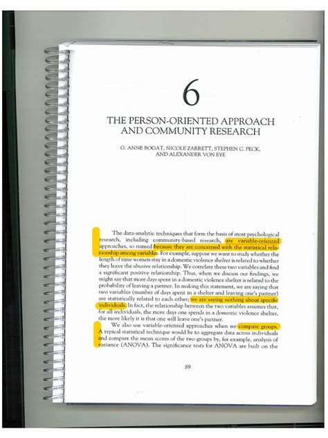 Cap 6 Person Oriented Approch Pdf