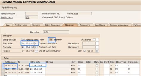 Billing Plan Periodic Sap Sd Part1 Sap Community