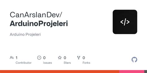 GitHub CanArslanDev ArduinoProjeleri Arduino Projeleri