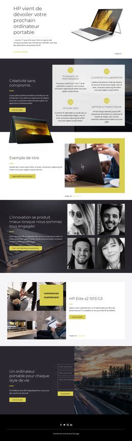 Plus De Mod Les Html Gratuits Mod Les De Sites Web Html
