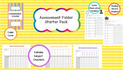 Mash 3rd 4th Class Assessment Folder Starter Pack