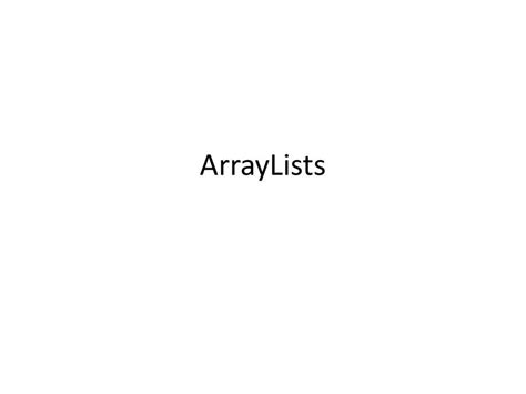 Arraylists Telemaco Ian Udocz