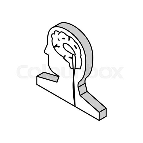 Shunt Insertion Or Revision Isometric Icon Vector Shunt Ins Colourbox