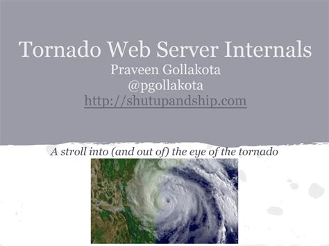 Tornado Web Server Internals Speaker Deck Tornado Web Server Internals Speaker Deck