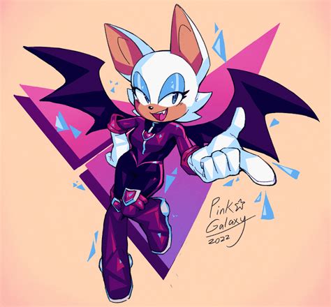 Rouge The Bat Sonic And More Drawn By Thepinkgalaxy Danbooru
