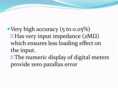 Digital Voltmeter DVM And Its Classification PPTX
