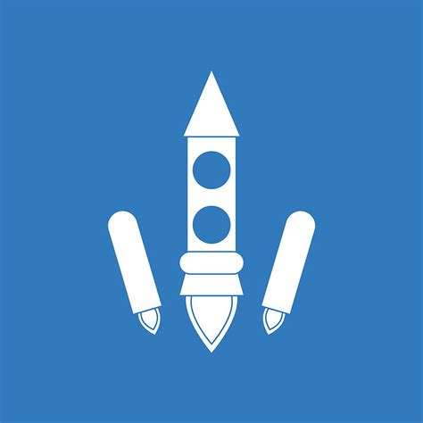 아이콘 공간 로켓 시작 벡터 Ai Eps Uidownload