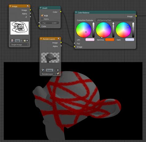 Cycles Compositor Apply Color Balance Node Only On A Part Of Image Blender Stack Exchange