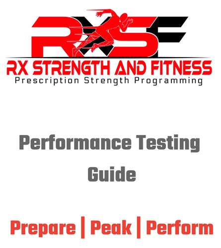 Performance Testing Guide Rxstrength And Fitness