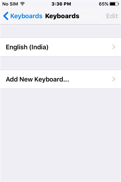 Open Keyboards Settings Screen In Ioss Settings App Programmatically