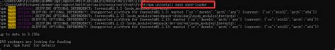 failed to resolve loader sass loader解决方法 vue项目兼容性问题 幽络源技术导航 全栈教程