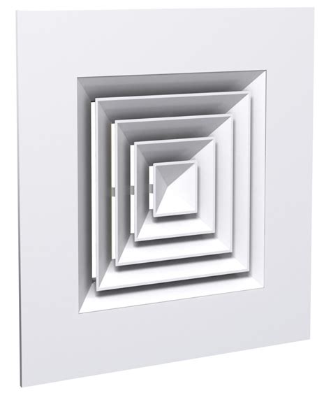 Smd Louvered Face Directional Diffuser Steel Buckley Associates